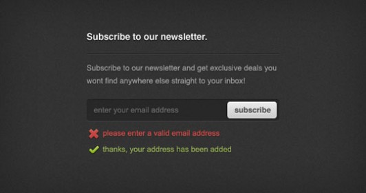 22 Free and Premium Well-Designed Web Form PSD Files - Designbeep