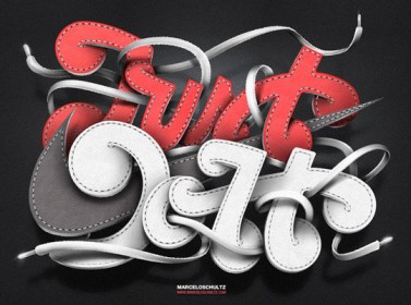 55 Superb Examples of Experimental Typography Art - Designbeep