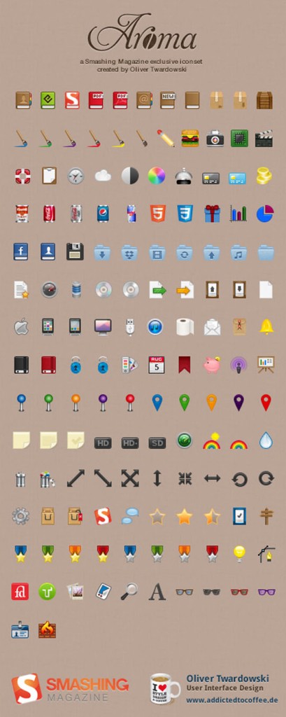 Mix Collection Of Free Icons For Almost Every Kind of Design Project ...