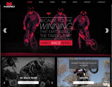 Showcase of Inspiring Sports Websites - Designbeep