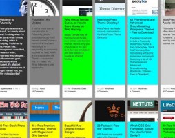 20 Free and Premium Pinterest Style Wordpress Themes - Designbeep