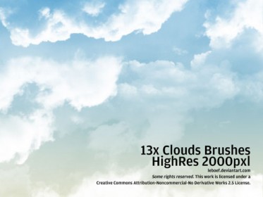 50 Free Photoshop Sky Brushes For Designers - Designbeep