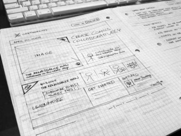 33 Great Examples of Website Sketches - Designbeep