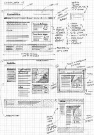 33 Great Examples of Website Sketches - Designbeep