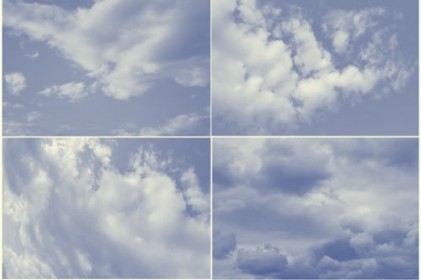 150+ Free and High Resolution Cloud Brushes for Photoshop - Designbeep