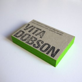 62 Cool Examples Of Big Typography In Business Card Design - Designbeep