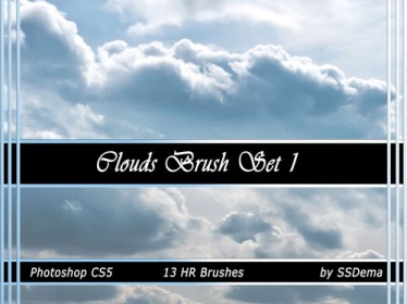 150+ Free and High Resolution Cloud Brushes for Photoshop - Designbeep