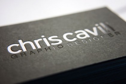 62 Cool Examples Of Big Typography In Business Card Design - Designbeep