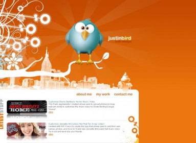 Orange In Web Design:36 Inspiring Examples - Designbeep