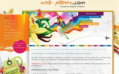 Orange In Web Design:36 Inspiring Examples - Designbeep