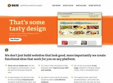 Orange In Web Design:36 Inspiring Examples - Designbeep