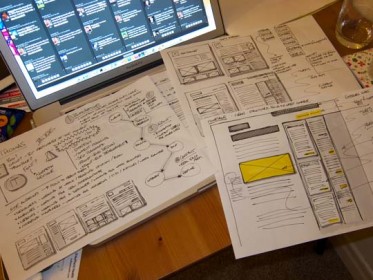 33 Great Examples of Website Sketches - Designbeep