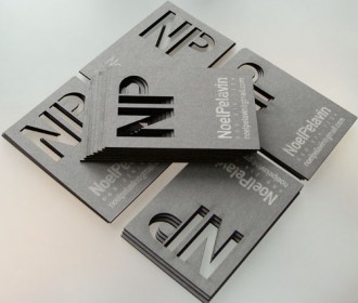 62 Cool Examples Of Big Typography In Business Card Design - Designbeep