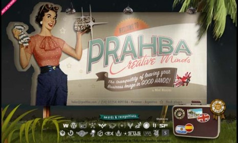 50 Really Cool Retro Vintage Style Websites for Inspiration - Designbeep