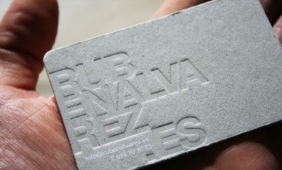 62 Cool Examples Of Big Typography In Business Card Design - Designbeep