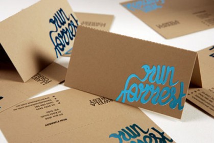 62 Cool Examples Of Big Typography In Business Card Design - Designbeep