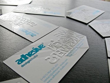62 Cool Examples Of Big Typography In Business Card Design - Designbeep