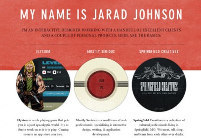 Circles In Web Design:40 Inspiring Examples for Web Designers - Designbeep