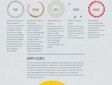 Circles In Web Design:40 Inspiring Examples for Web Designers - Designbeep