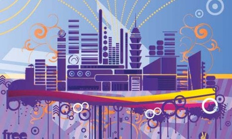 37 Attractive Free Cityscape Vectors For Your Urban Art Projects ...