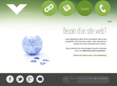 Circles In Web Design:40 Inspiring Examples for Web Designers - Designbeep