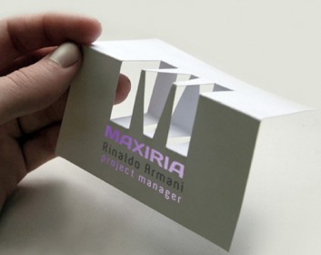 Showcase of Memorable Folded Business Card Designs - Designbeep