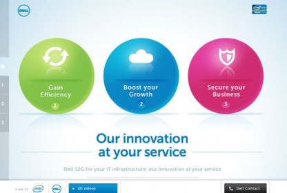 Circles In Web Design:40 Inspiring Examples for Web Designers - Designbeep