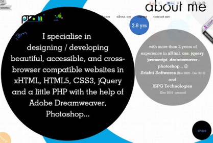 Circles In Web Design:40 Inspiring Examples for Web Designers - Designbeep