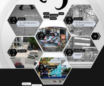 Showcase of Websites Using Hexagons - Designbeep
