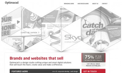 Showcase of Websites Using Hexagons - Designbeep