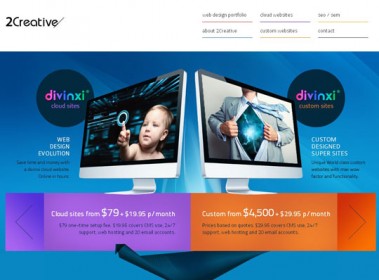 Showcase of Websites Using Gradient Effect - Designbeep