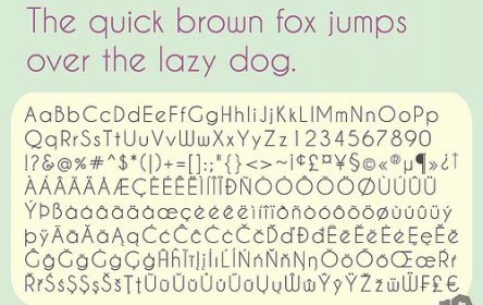 20 Free and Popular Thin Fonts (Commercial Use Allowed) - Designbeep