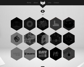 Showcase of Websites Using Hexagons - Designbeep