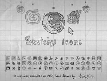 Ultimate Collection of Free Hand Drawn Icons:27 Excellent Sets - Designbeep