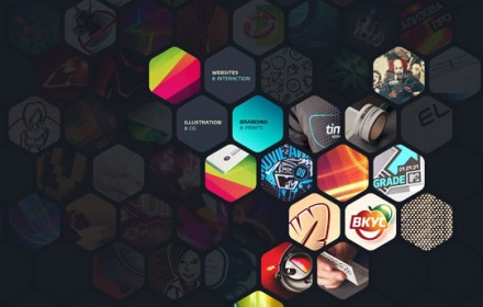 Showcase of Websites Using Hexagons - Designbeep
