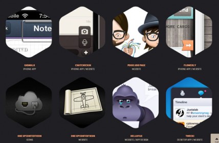 Showcase of Websites Using Hexagons - Designbeep