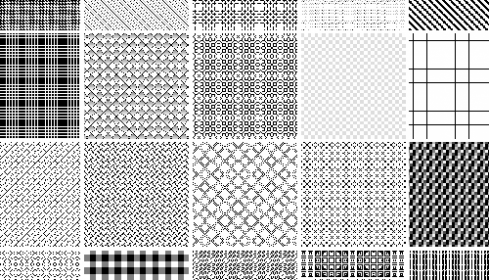 450+ Free Repeatable Pixel Patterns For Photoshop(.PAT) - Designbeep