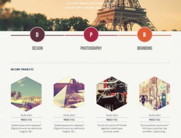 Showcase of Websites Using Hexagons - Designbeep