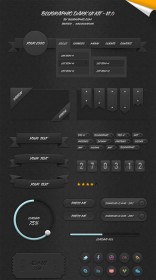 32 Absolutely Fresh and Free PSD Web Elements For Designers - Designbeep