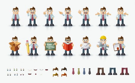 30+ Cool Free Vector Characters For Designers - Designbeep