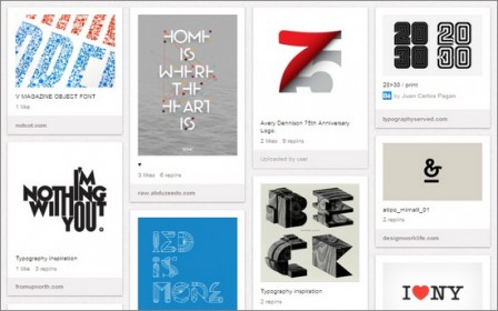 10 Pinterest Boards for Typography Inspiration - Designbeep