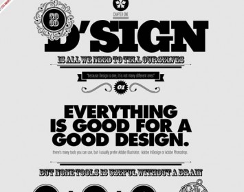 45 Fresh Examples Of Inspiring Typography In Web Design - Designbeep