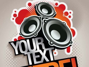 35 Free Eye-Catching Music Related Vectors For Designers - Designbeep