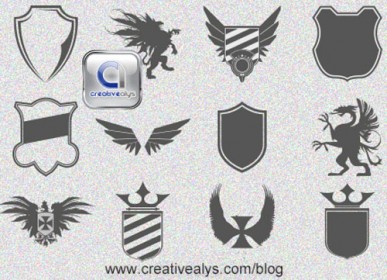 40+ Free and Attractive Vector Shields For Designers - Designbeep