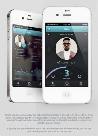 26 New Attractive User Interface Designs For iPhone Apps - Designbeep