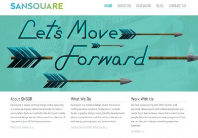 45 Fresh Examples Of Inspiring Typography In Web Design - Designbeep