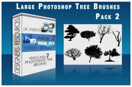 100+ Free High Quality Tree Brushes for Photoshop - Designbeep