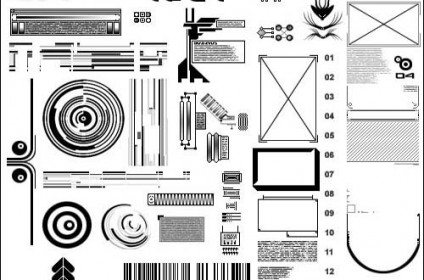 25 Sets Of Free Photoshop Tech Brushes For Your Futuristic Projects ...