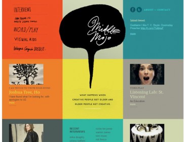 Showcase of Colorful Grid Style Website Designs - Designbeep