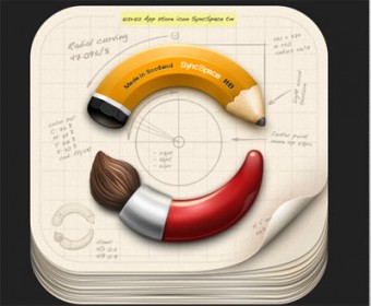 Showcase of Amazing iOS App. Icon Sketches and Final Versions - Designbeep